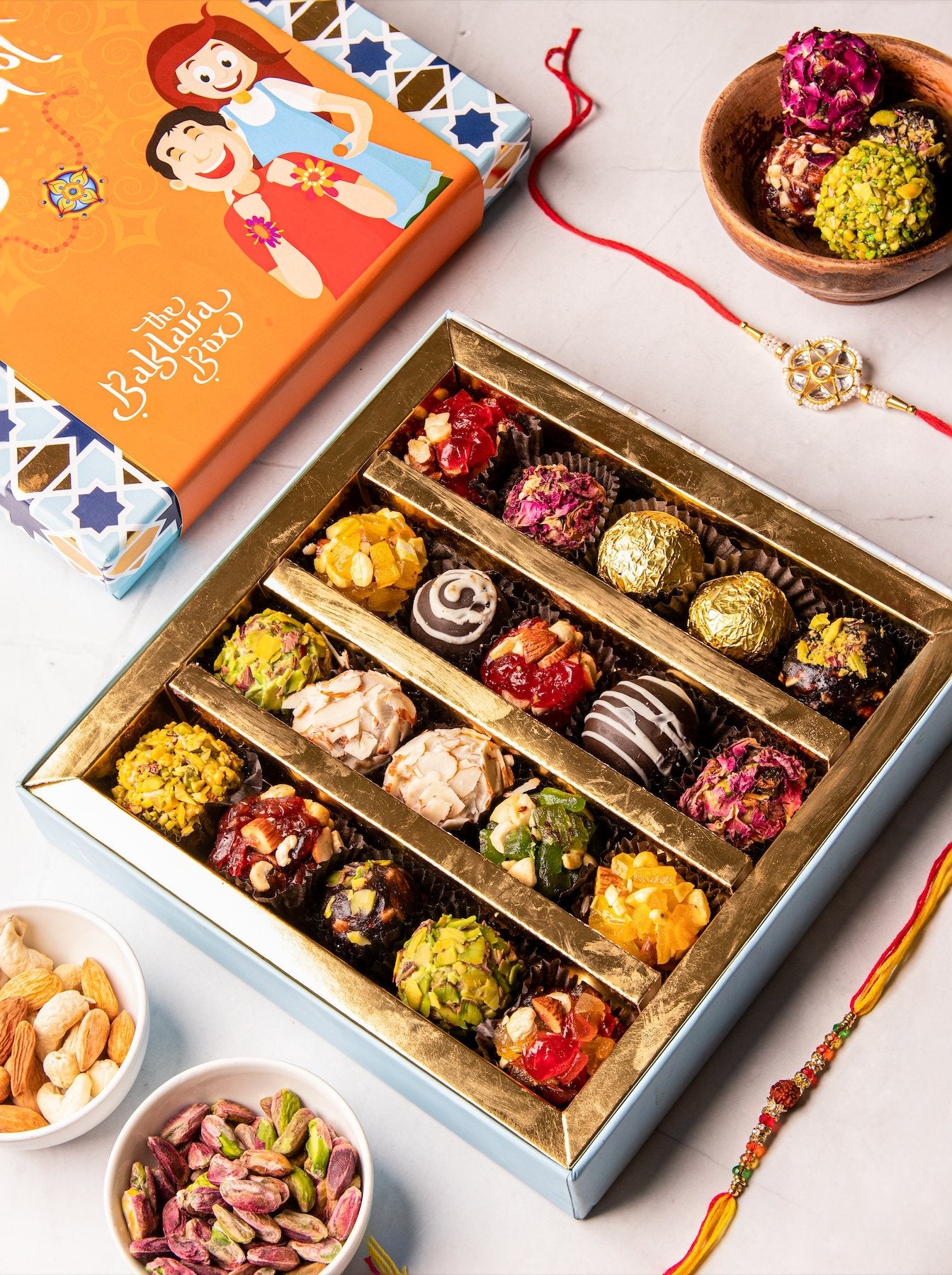 Rakhi Special Boxes for Bhaiya – THE BAKLAVA BOX