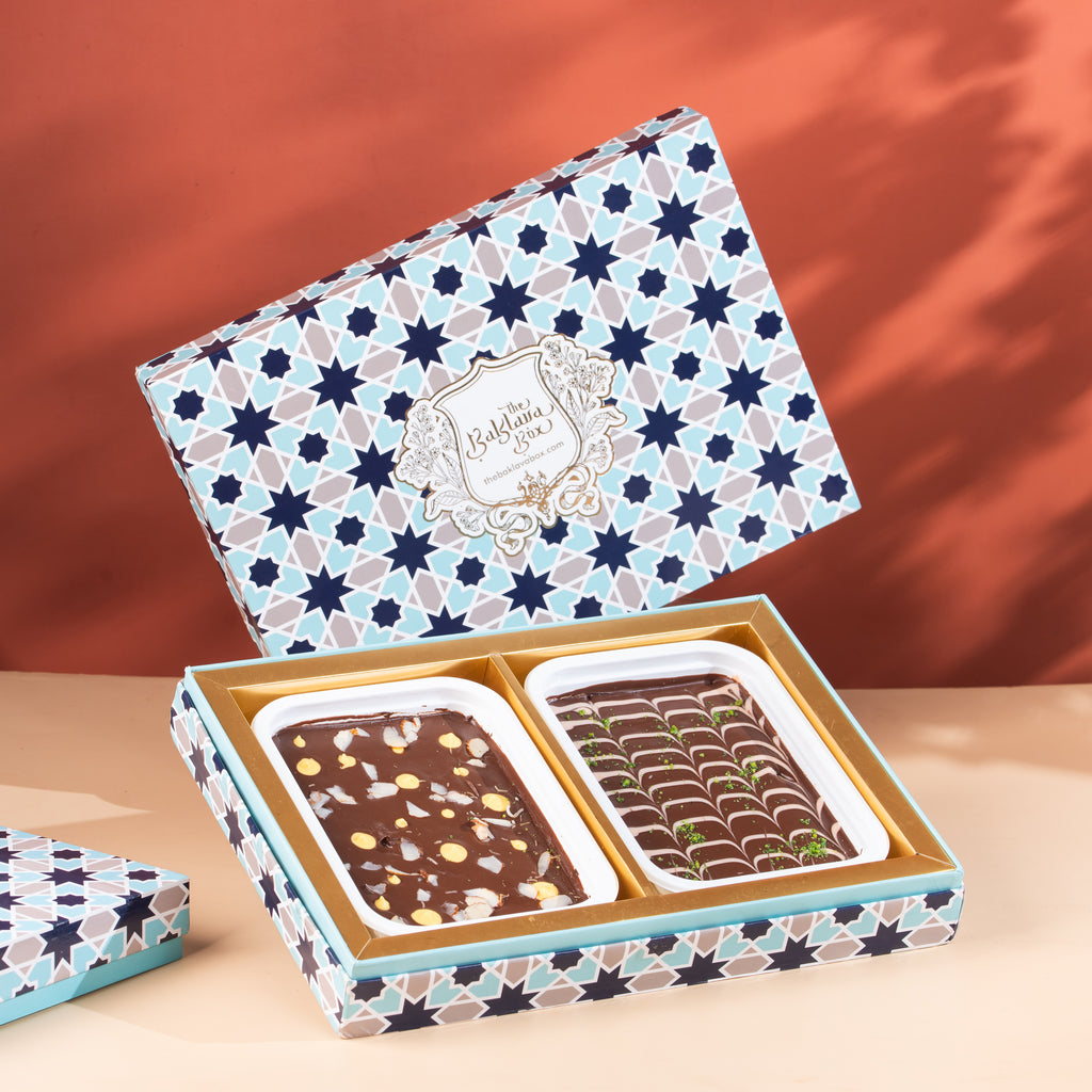 Whiskey & Orange Flavoured Kunafa Combo Box – THE BAKLAVA BOX