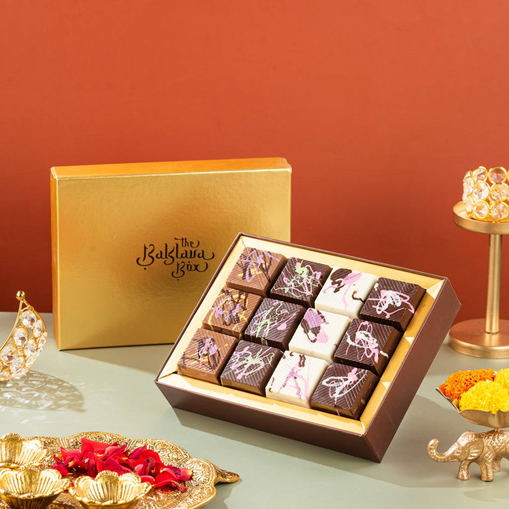 Sunheri Assorted Mini Coverture Kunafa Box – THE BAKLAVA BOX