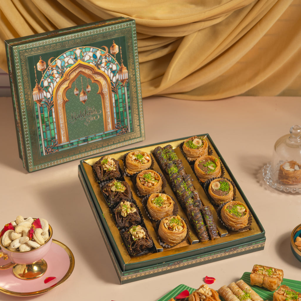 Assorted Chocolate Baklava and Kunafa 500gms – THE BAKLAVA BOX