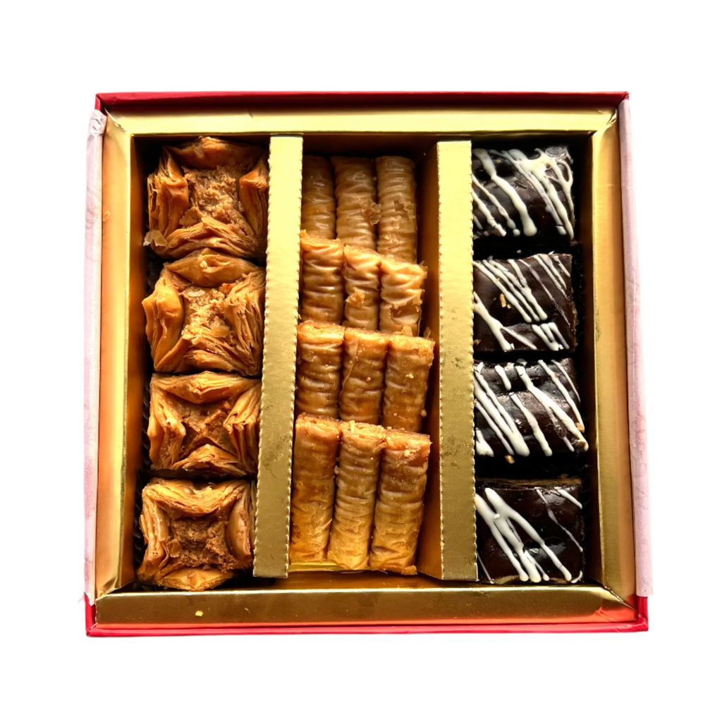 Red Imperial Gift Box CRED – THE BAKLAVA BOX
