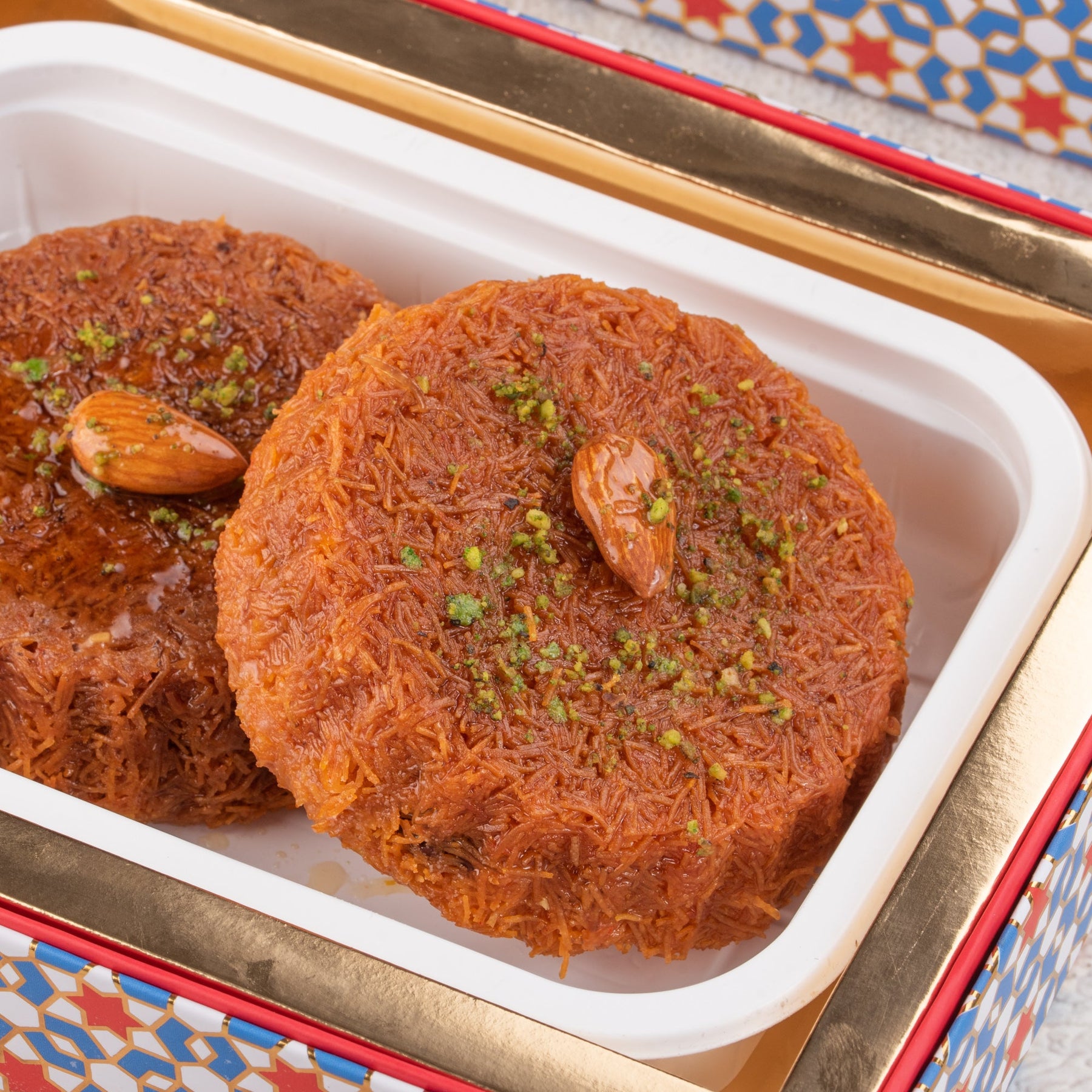 Almond & Milkmaid Kunafa – THE BAKLAVA BOX