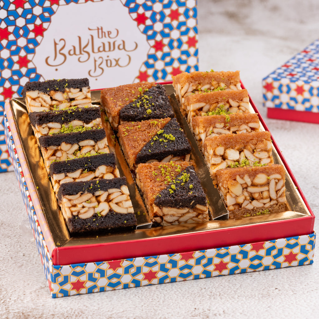 Assorted Cashew Kunafa Baklava - 350 gm – THE BAKLAVA BOX