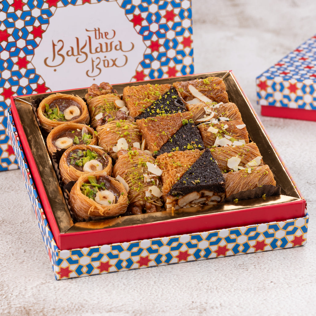Assorted Kunafa Box - 350 gm – THE BAKLAVA BOX