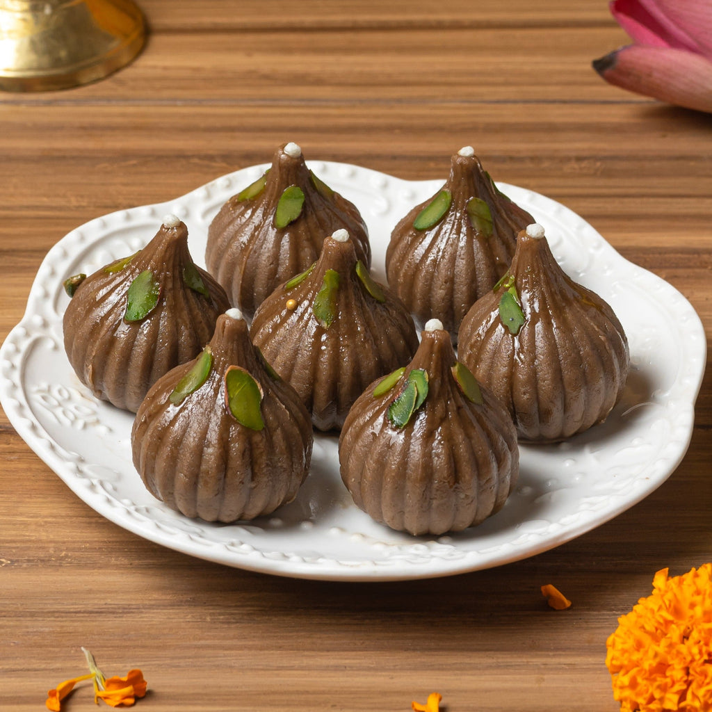 Coffee Mocha dry fruit Modak – THE BAKLAVA BOX